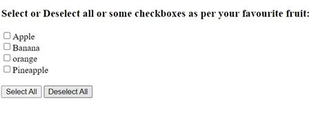 select all checkboxes in javascript delft stack