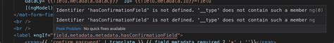 weird mismatch with language service and angular compiler cli errors