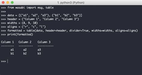 python控制台输出格式 python 轻量级控制台输出及文本格式化工具 wasabi csdn博客