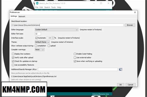 preparing arduino ide to program esp8266 boards km4nmp