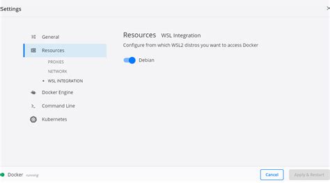 ubuntu running under wsl2 not seeing docker daemon at unix