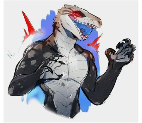 Female Dinosaur Anthro X Male Reader