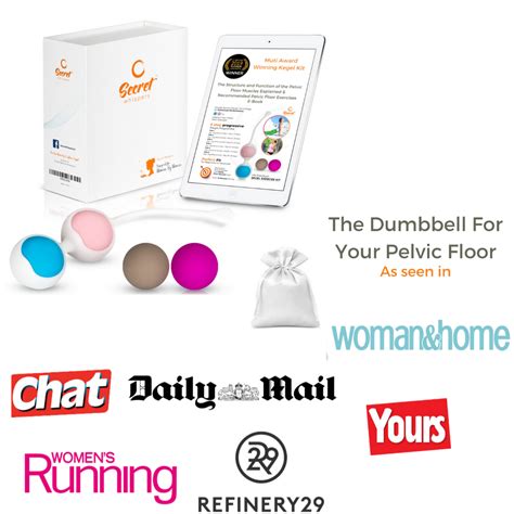 Pelvic Toner Pelvic Floor Trainer Kegel Weights Secret Whispers
