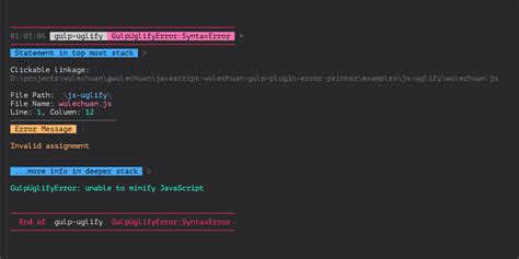 wulechuan javascript gulp plugin error printer npm package snyk