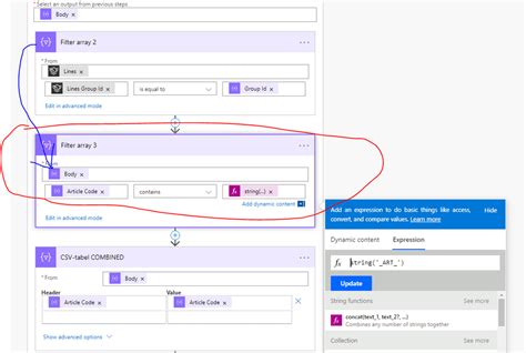 filter based on contains substring power platform community