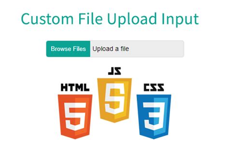 how to make a custom file upload input laptrinhx