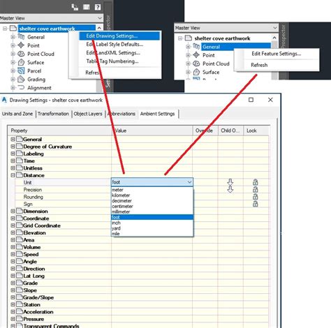 civil 3d 2017 alignment stationing lengths do not match length of