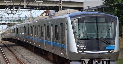 小田急沿線住み鉄道ファン日記 【もころん号本格始動】小田急電鉄5000形5055fの『もころん号』が小田原線・江ノ島線・多摩線で運転を開始