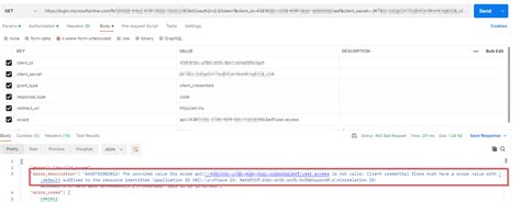 c 6 0 api using azure ad token called from blazor server side