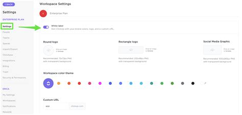 white label [enterprise] clickup help