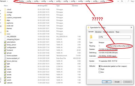 config folder clones itself 13gb and growing configuration home