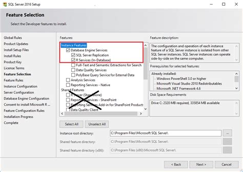 Install Sql Server 2016 R Services Microsoft Docs