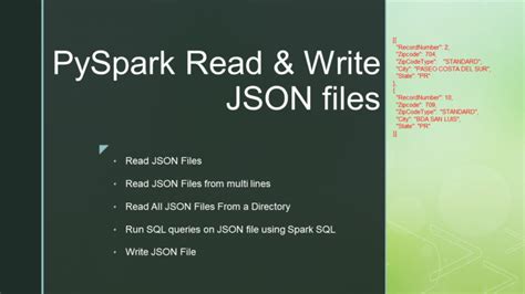 pyspark read json file into dataframe spark by {examples}