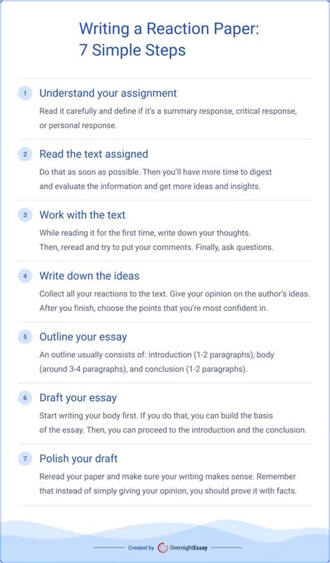 Reaction Paper Example Outline Tips And Response Essay Guide