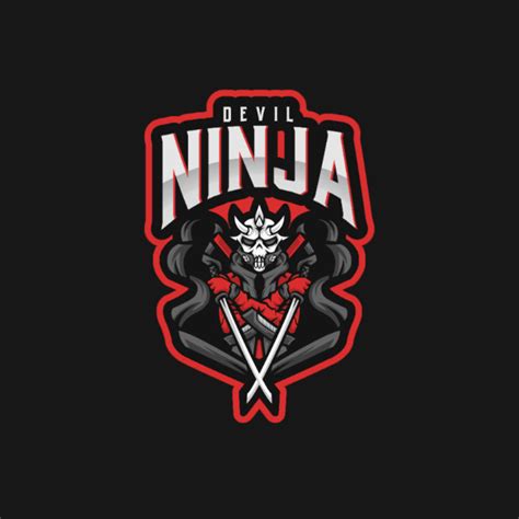 Placeit Gaming Logo Creator With An Aggressive Ninja Character