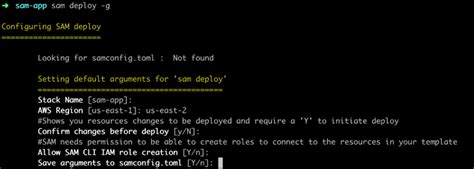 a simpler deployment experience with aws sam cli aws compute blog