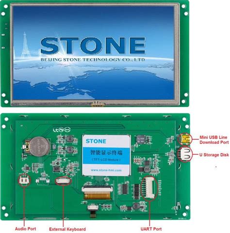 fingerprint identification with stm32 mcu and serial tft