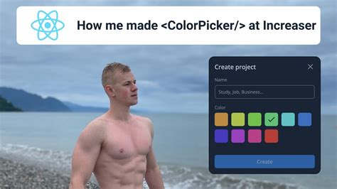 how we made colorpicker react component for increaser projects youtube