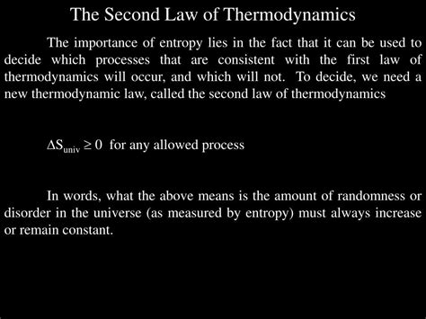 Ppt Chapter 18 Entropy Free Energy And Equilibrium Powerpoint