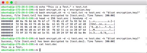 fastsitephp file encryption using the compatible bash script [encrypt sh]
