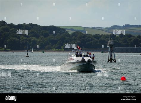 Virgin Boss Richard Branson Is Welcomed Back To Plymouth On Board The