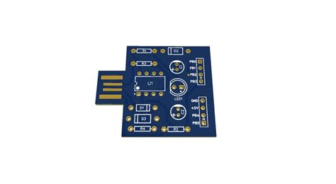 how to construct a mini usb arduino using an attiny85 arduino maker pro