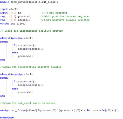vlsi verification blogs design of frequency divider using modulo