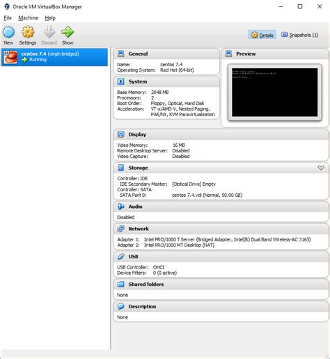 centos 7 x centos 7 4 minimal iso install virtualbox 5 1 centmin