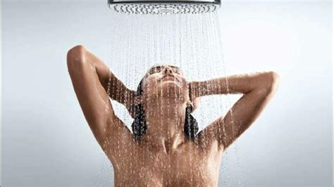 Women Taking Shower Soothing And Relaxing Youtube