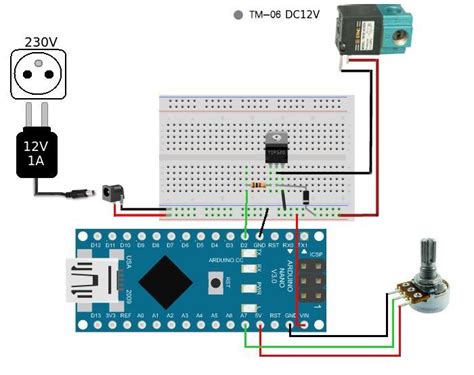 powering an arduino nano with a 12v battery
