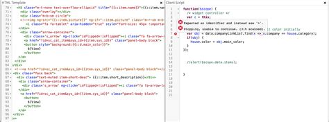 javascript angularjs ng repeat tables information dependencies