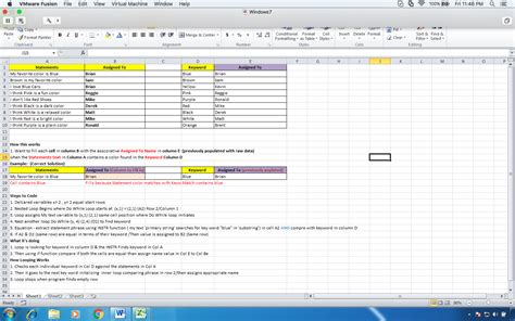 vba nested key word loops structure questions stack