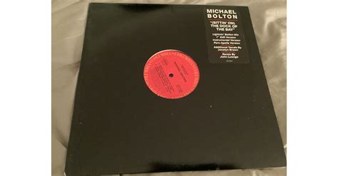 Michael Bolton Promo 12 Inch Single For Sale Audiogon
