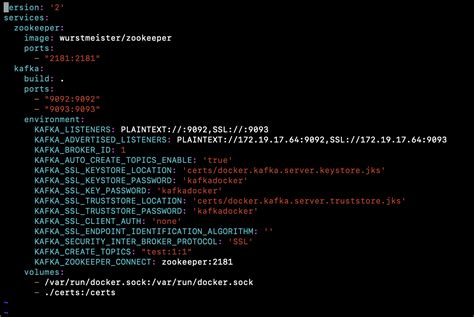 kafka docker instance with plaintext ssl and sasl · issue 525