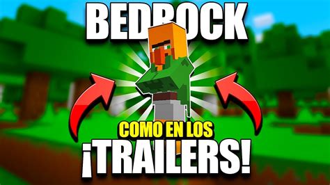 ¡haz Que Tu Minecraft Bedrock Se Vea Como En Los Trailers Super