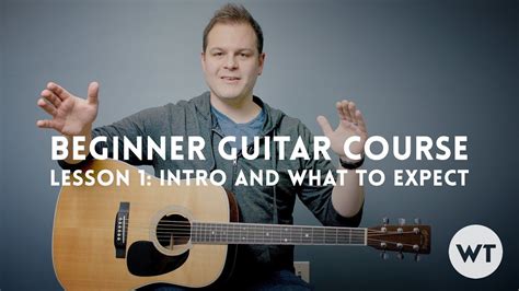 beginner guitar lesson course lesson 1 introduction and
