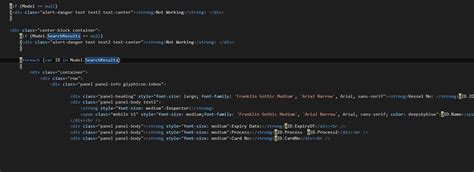 object reference not set to an instance of an object templates