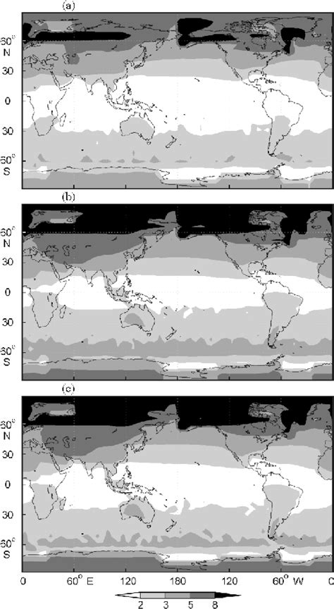The Variations Of Average Annual Atmospheric Surface Temperature K In