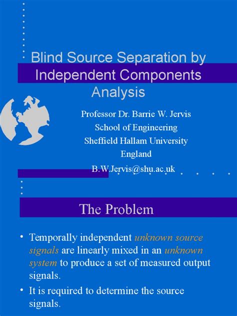 Blind Source Separation By Independent Components Analysis Download