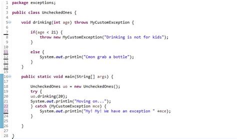 exception handling in java java error types