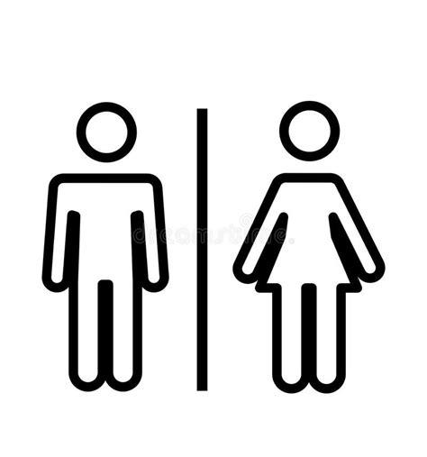Gender Sex Icon Symbol For Graphic And Web Design Isolated Stock Vector