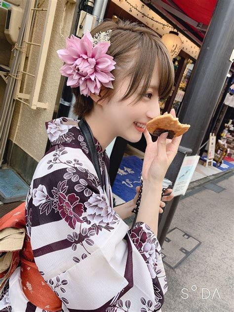 Japanese Short Hair Kimono Japan Anime Girl Neko Pretty Asian