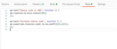 api test cases in postman using javascript software testing material