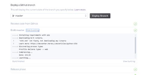 python 3 x heroku deployment error nltk unable to download stack