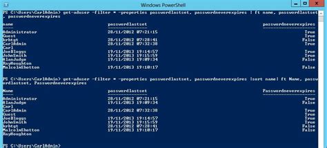 Retrieve “password Last Set” And Expiration Date Powershell Heelpbook