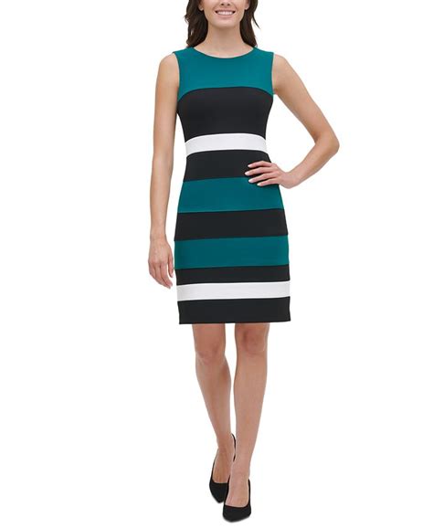 Tommy Hilfiger Colorblock Sheath Dress Macys
