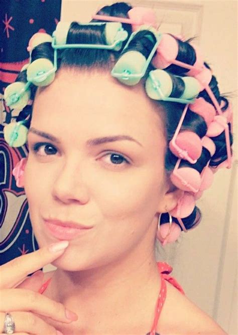 Pin By T Shima On Tightly Wetset Hair Rollers Hair Setting Hair Curlers