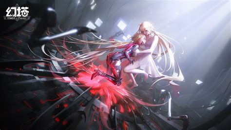 Anime Girls Shirli Nemesis Blonde Mobile Game Tower Of Fantasy Hd