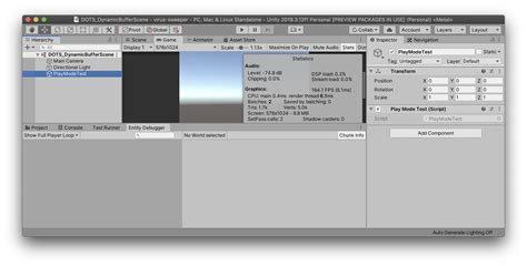 how to use unity dots dynamicbuffer