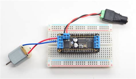 using dc motors adafruit stepper dc motor featherwing adafruit